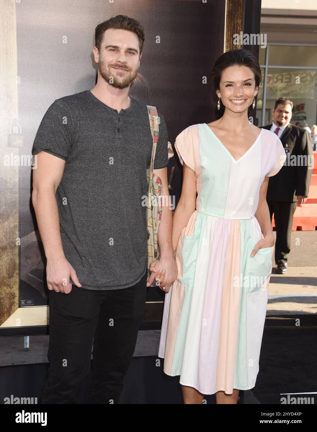 Grey Damon and Alice Greczyn attending New Line Cinema's 'Annabelle ...