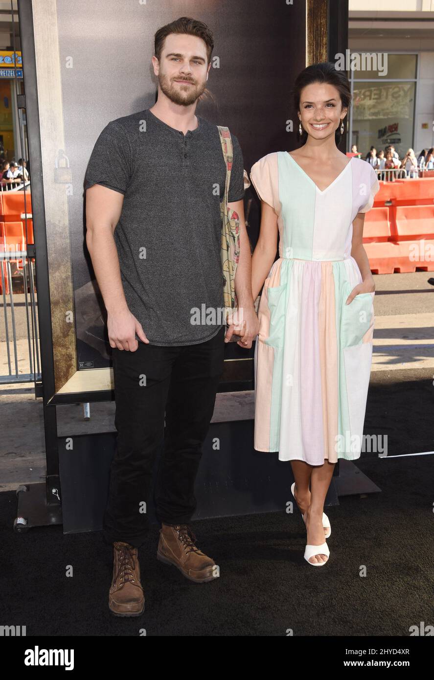 Grey Damon and Alice Greczyn attending New Line Cinema's 'Annabelle ...