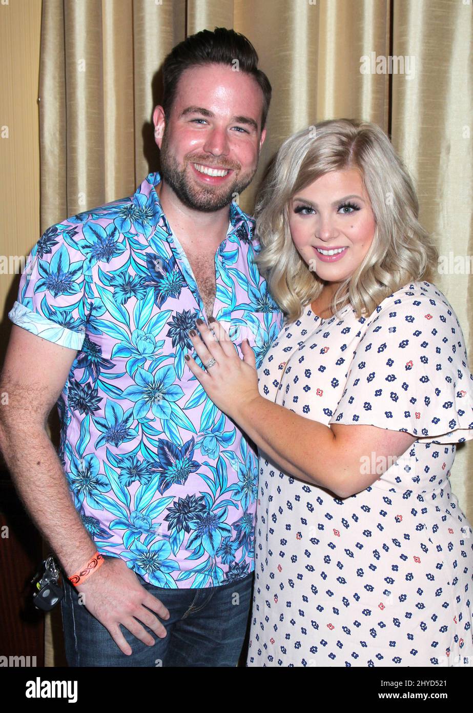 Risa Dorken & husband Bo Clark attending the General Hospital Kick-Off ...