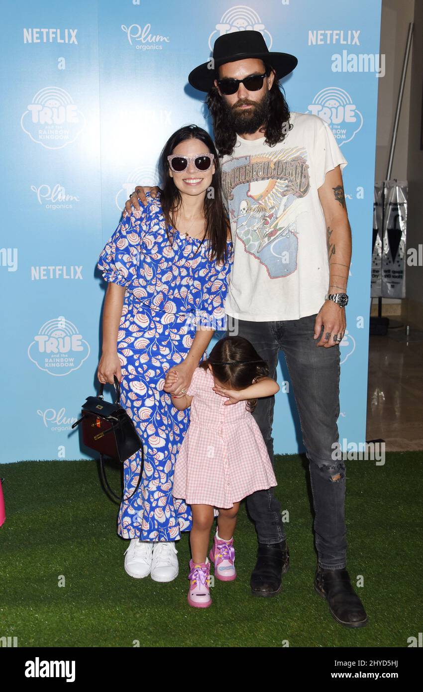 Ally Hilfiger, Steve Hash and Harley Hash arriving for the Netflix Original Series 'True And The ...