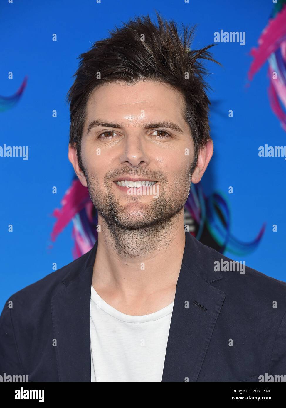 Adam Scott attending the 2017 Teen Choice Awards held at The Galen ...