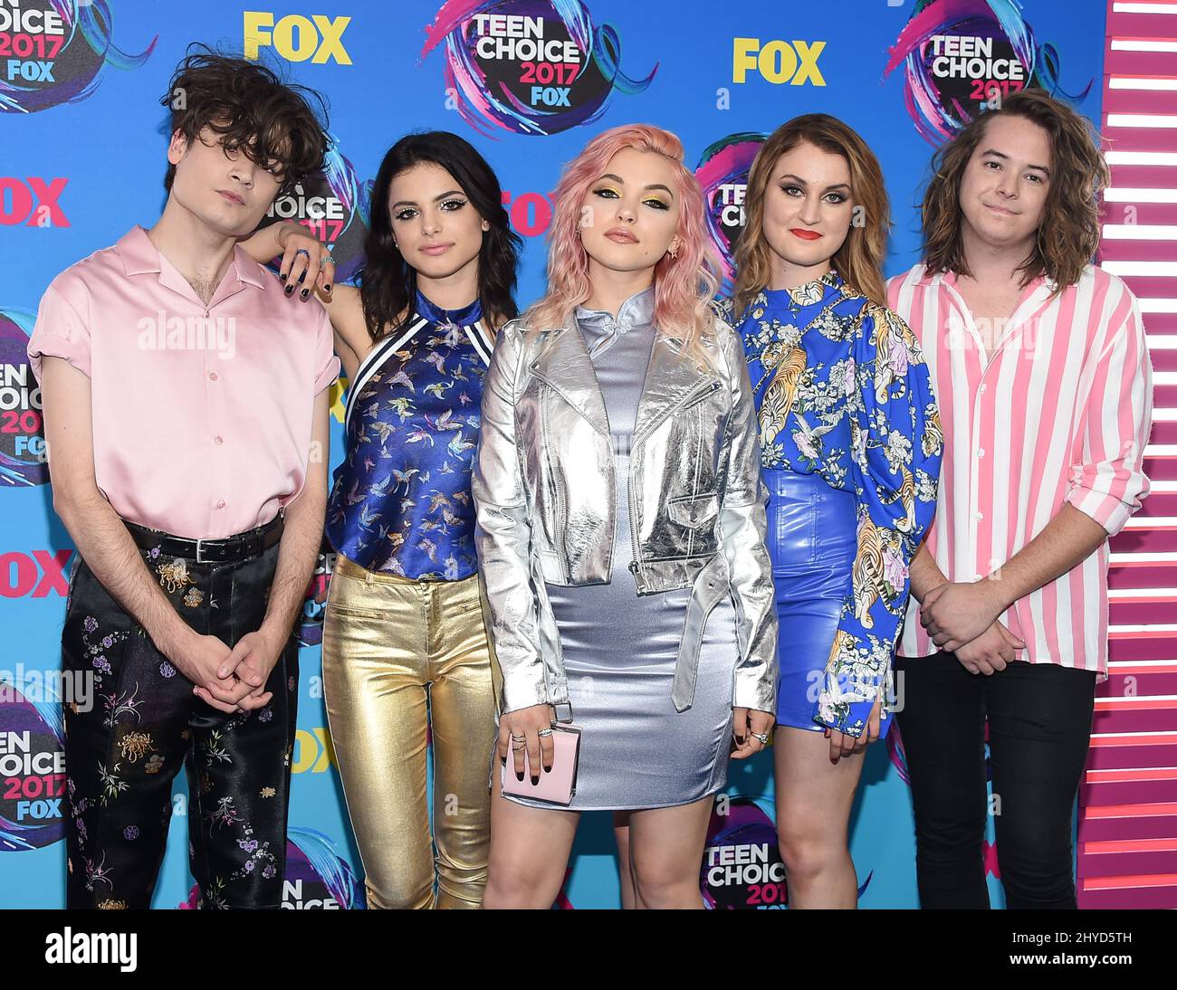 Hey Violet attending the 2017 Teen Choice Awards held at The Galen ...