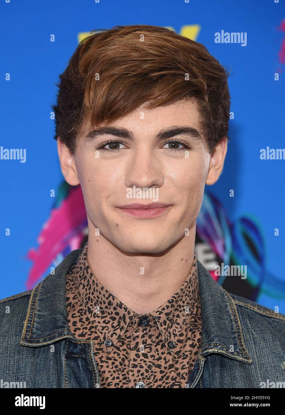 Jordan Doww attending the 2017 Teen Choice Awards held at The Galen ...