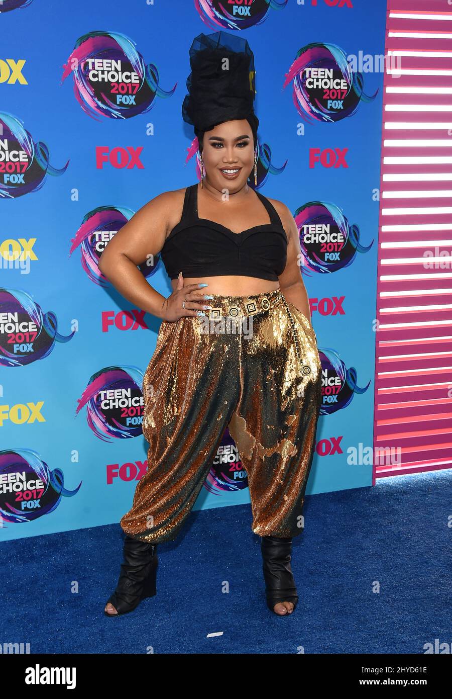 Patrick Starrr attending the 2017 Teen Choice Awards held at The Galen ...
