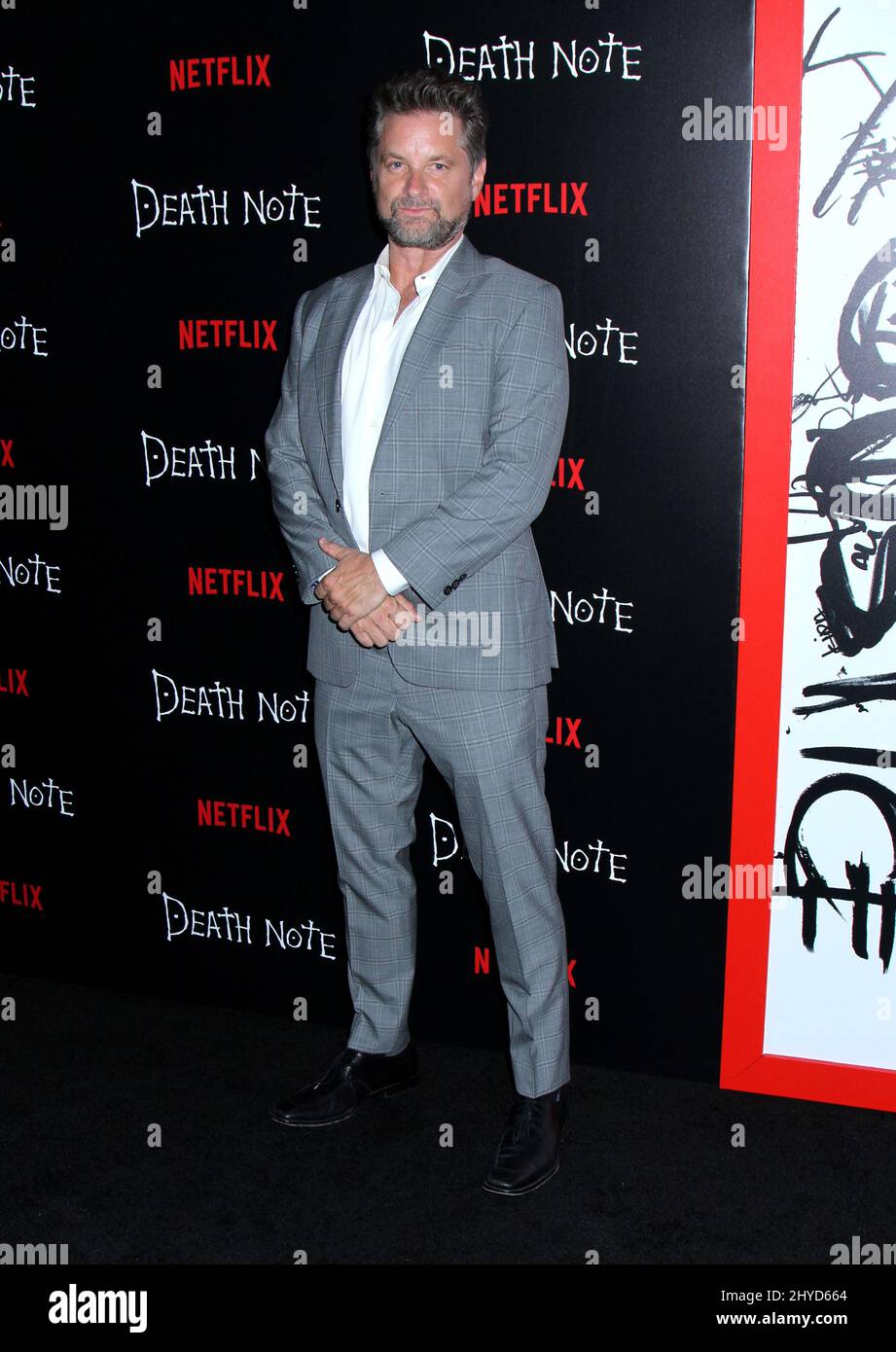 Shea Whigham attending the 'Death Note' premiere held at AMC Loews ...