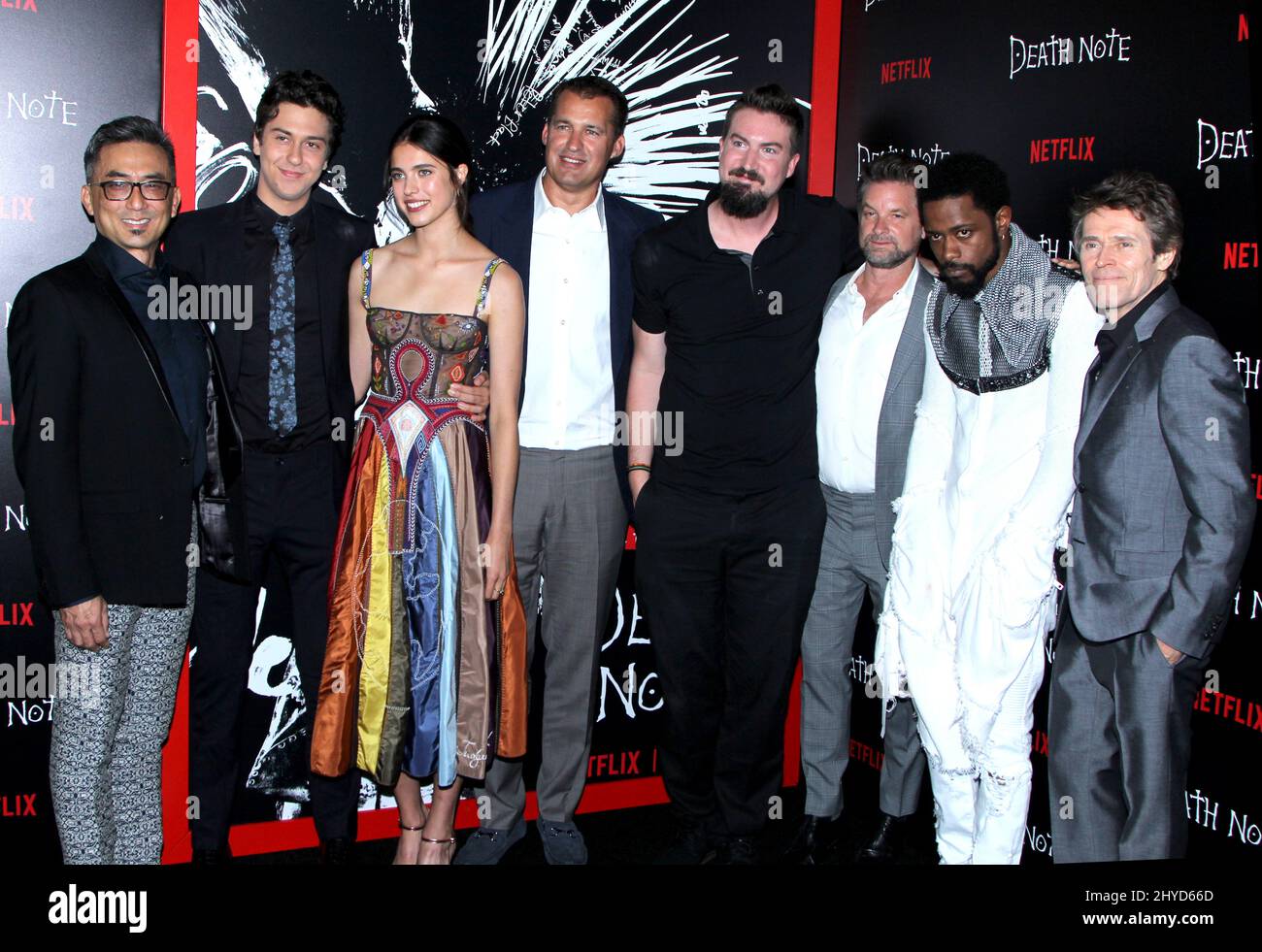 Paul Nakauchi, Nat Wolff, Margaret Qualley, Adam Wingard, Shea Whigham ...
