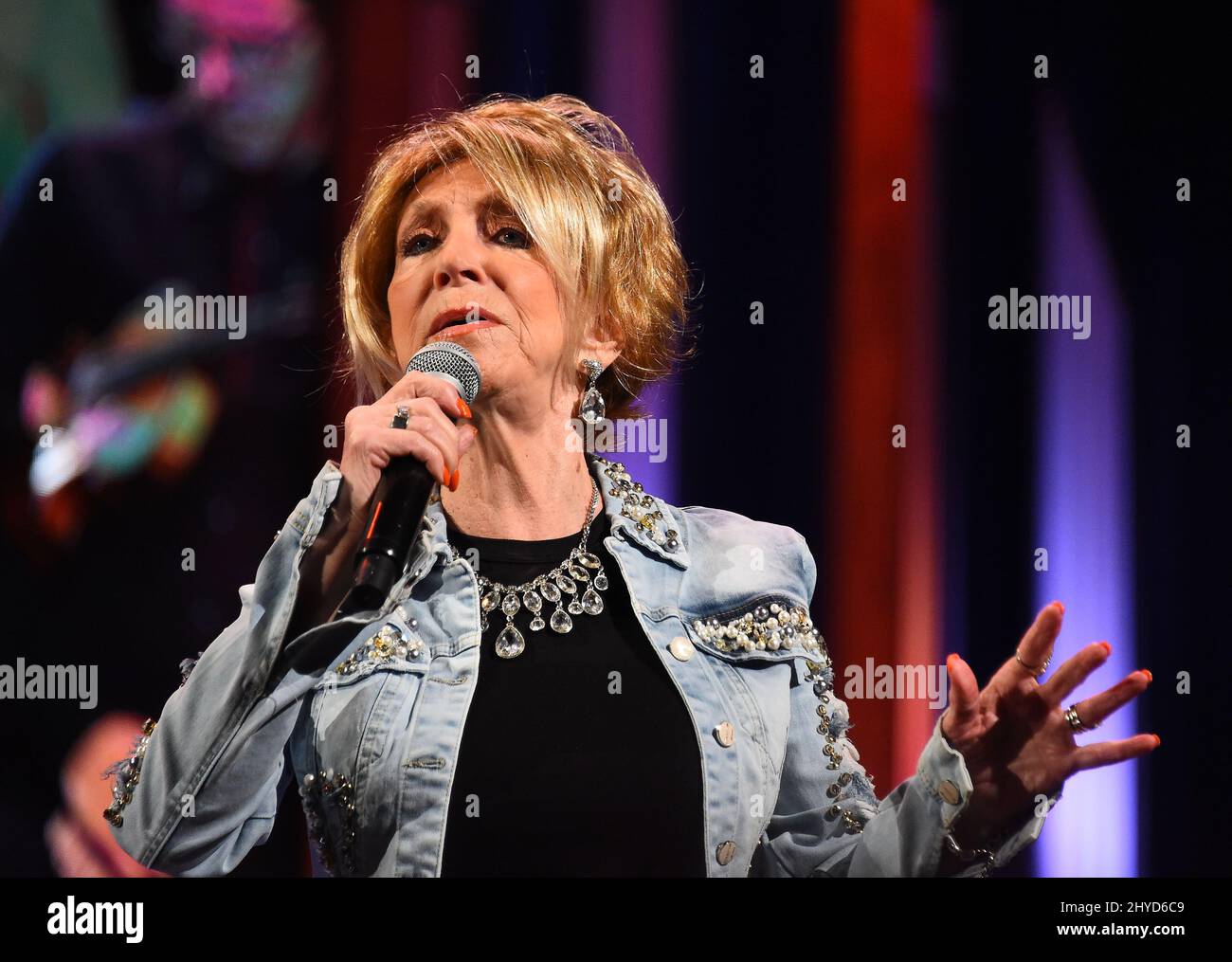 Jeannie Seely on stage during the Grand Ole Opry Total Eclipse Show at ...