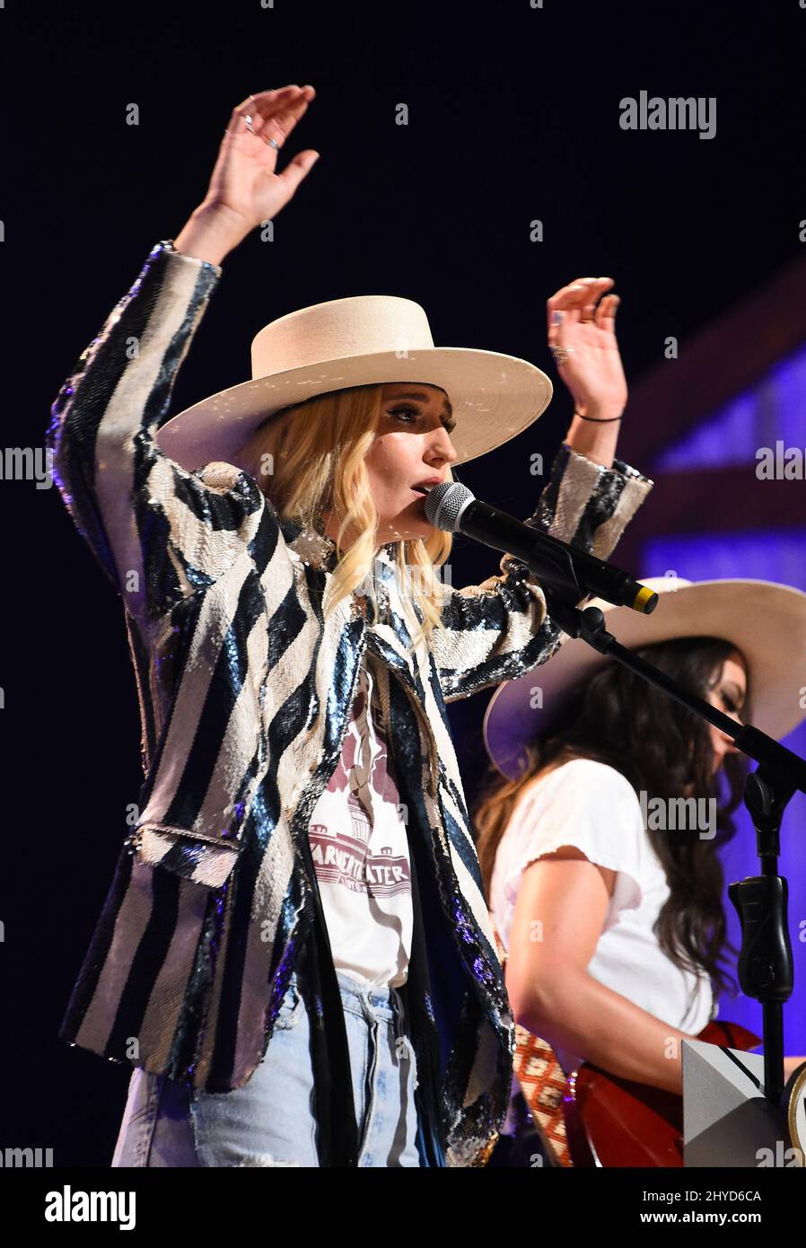 Ruby Stewart on stage during the Grand Ole Opry Total Eclipse Show at ...