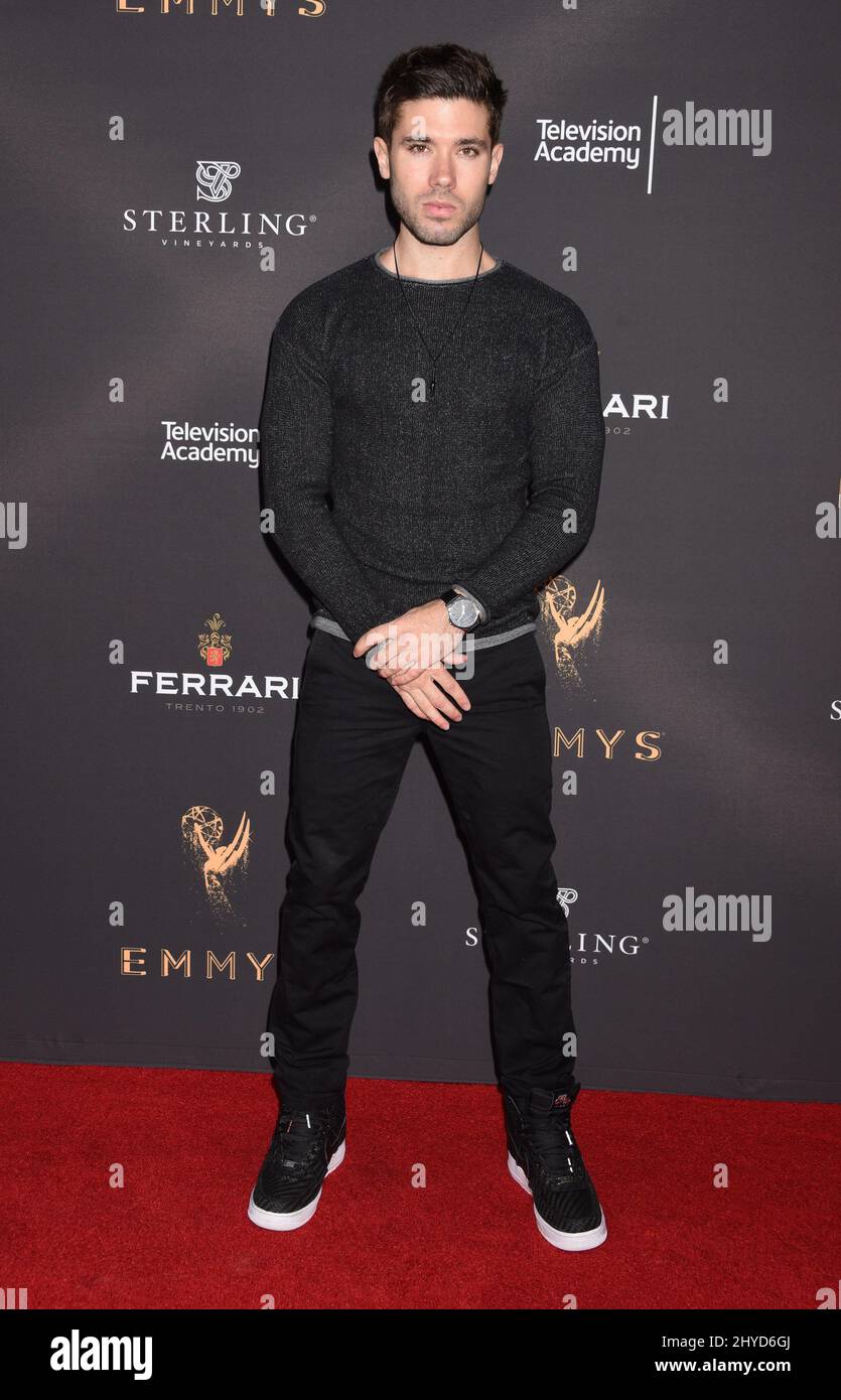 Kristos Andrews attending the premiere of The Layover in Los Angeles ...