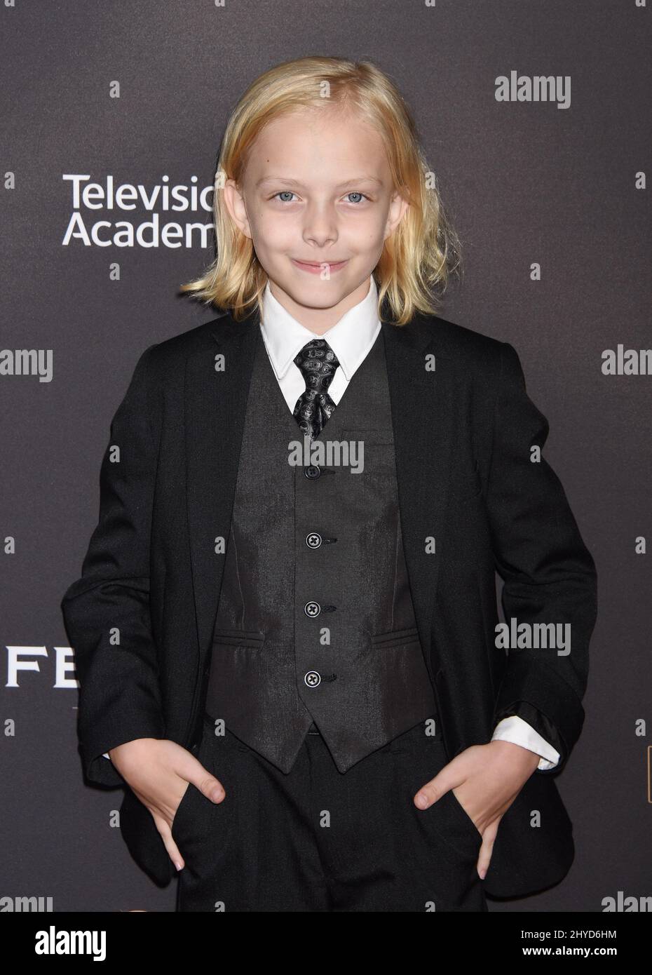 Christian Ganiere attending the premiere of The Layover in Los Angeles ...