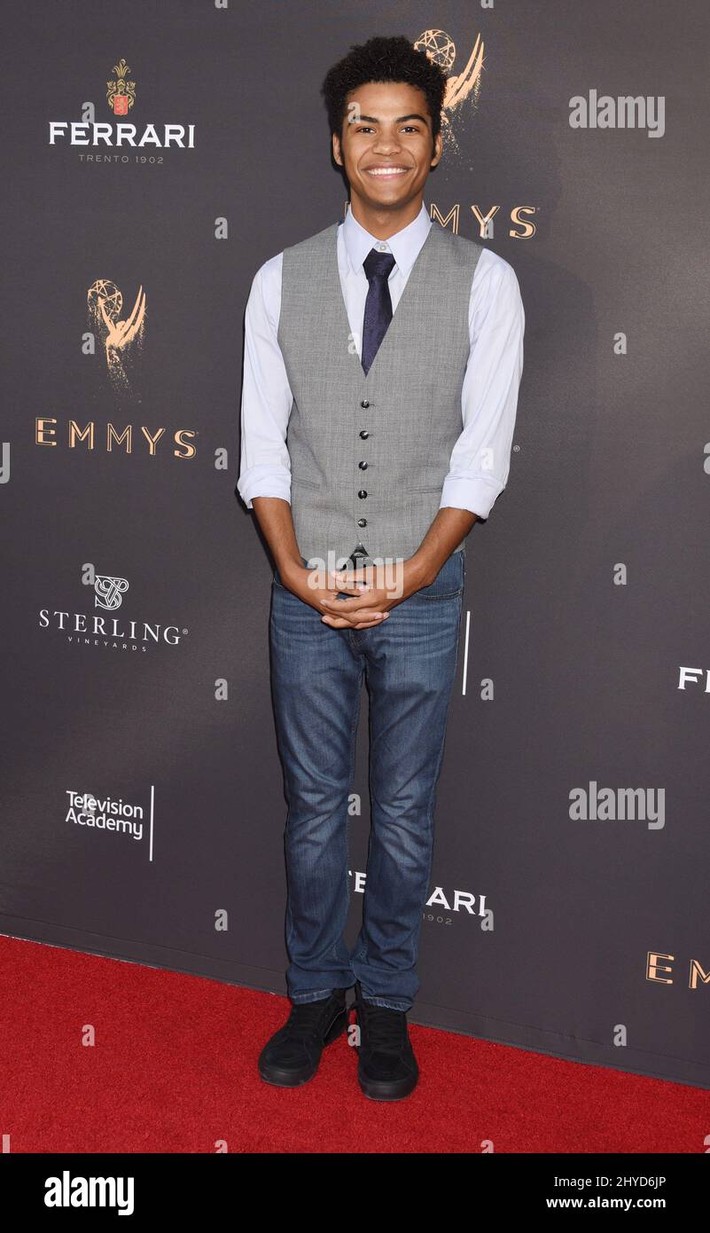 Noah Alexander Gerry attending the premiere of The Layover in Los ...