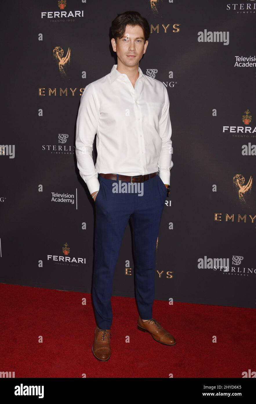 Ryan Ashton attending the premiere of The Layover in Los Angeles ...