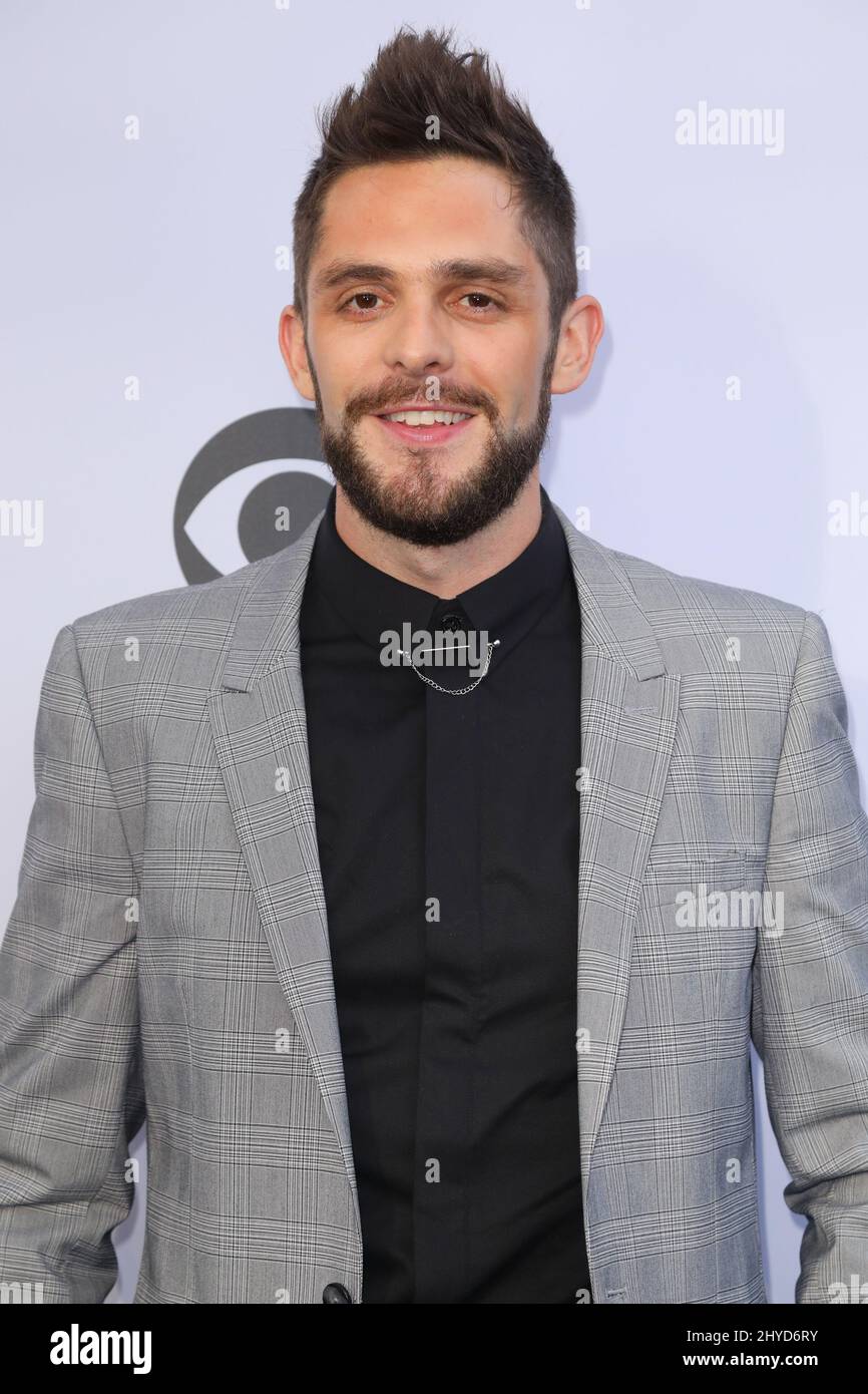 Thomas Rhett attending the 11th Annual ACM Music Awards, held at the ...