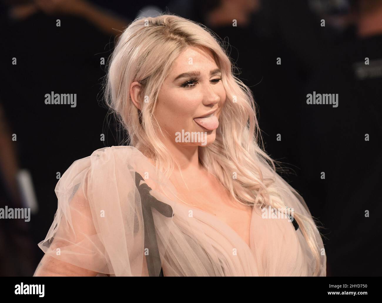 Kesha attending the MTV Video Music Awards 2017 held at The Forum in ...