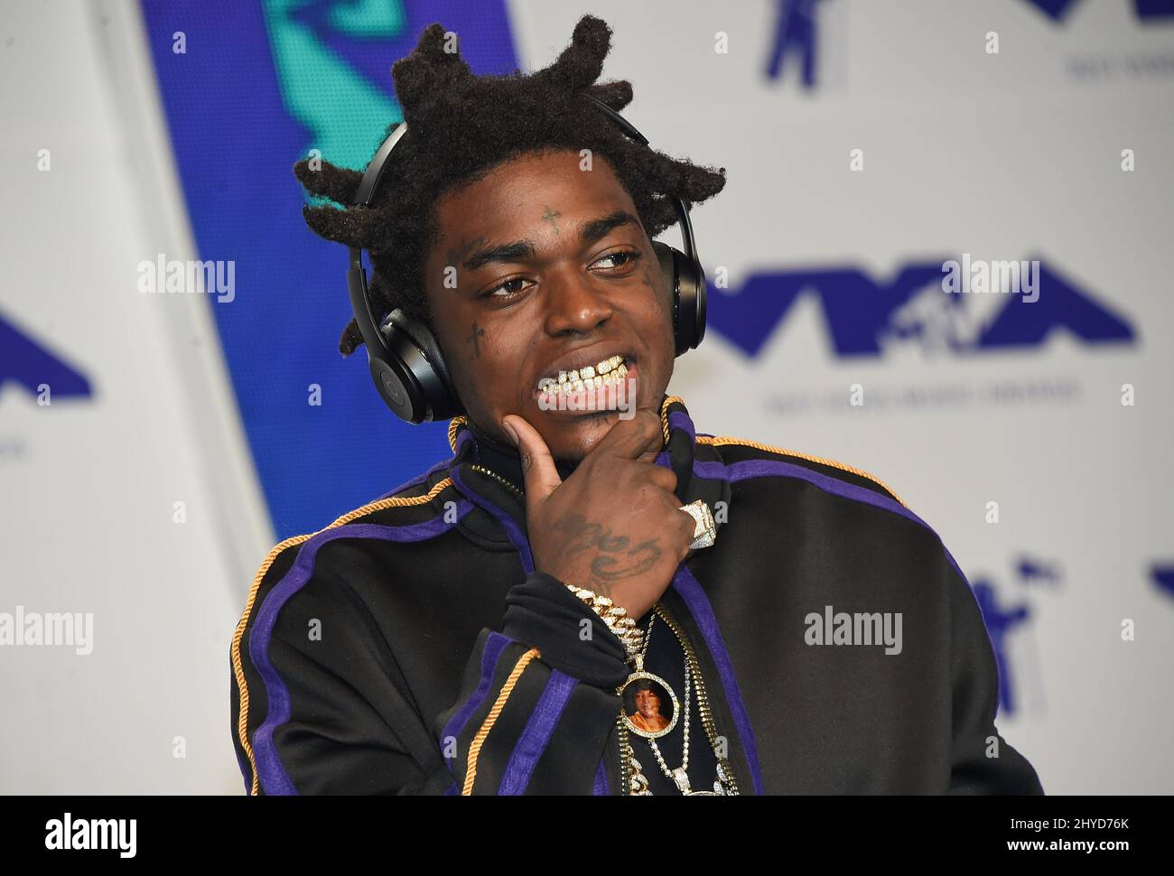 Kodak Black attending the MTV Video Music Awards 2017 held at The Forum ...