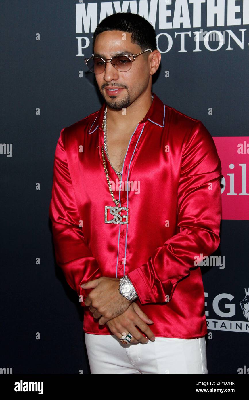 Danny Garcia arriving for Showtime's Mayweather vs. McGregor Pre-Event ...
