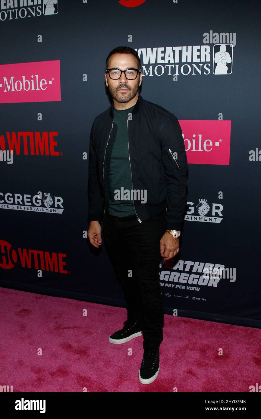Jeremy Pivens arriving for Showtime's Mayweather vs. McGregor Pre-Event ...