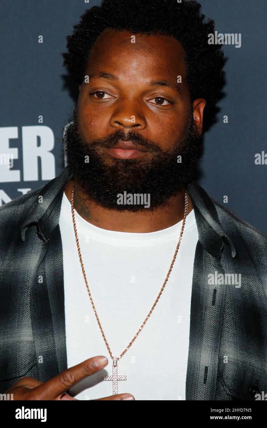 Michael Bennett arriving for Showtime's Mayweather vs. McGregor Pre ...