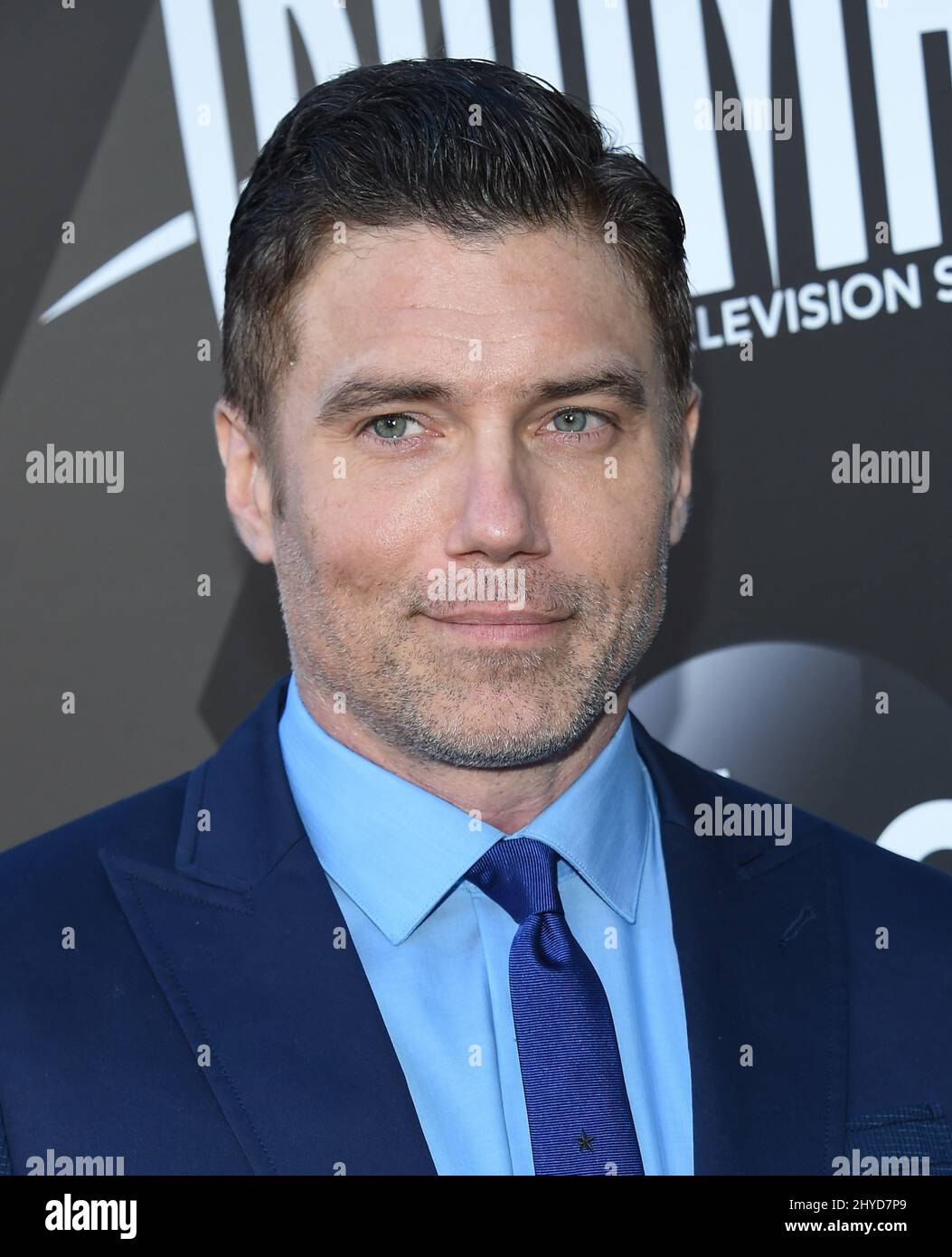 Anson Mount attends the Marvel's Inhumans - The First Chapter held at ...
