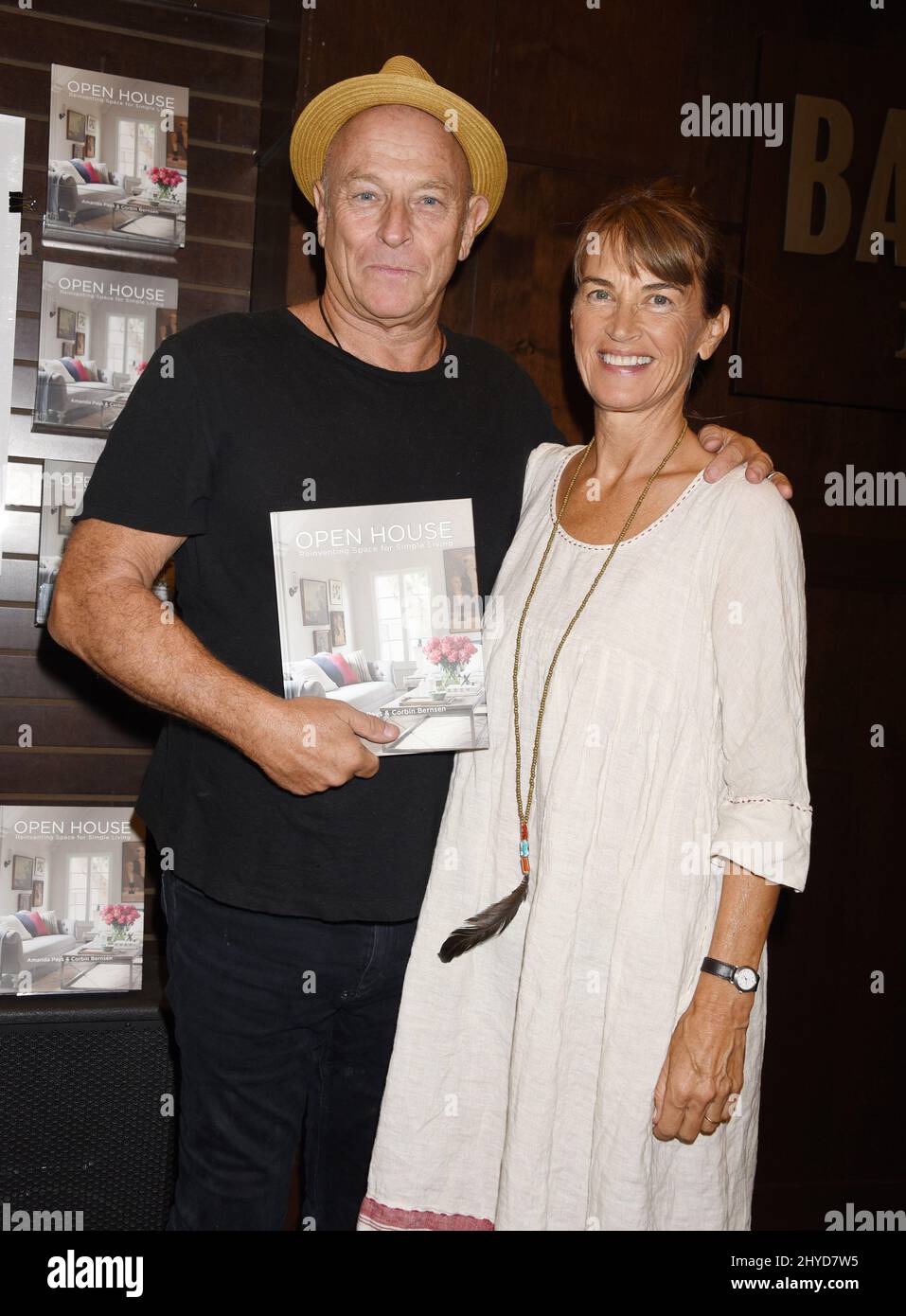 Corbin Bernsen and Amanda Pays Sign their new book "Open House" held at ...