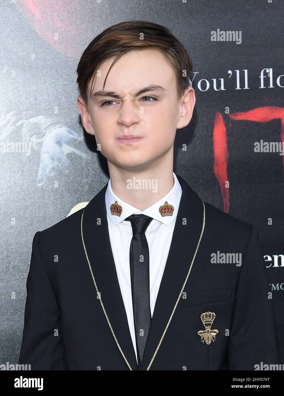 Jaeden Lieberher attending the It world premiere held at the TCL ...