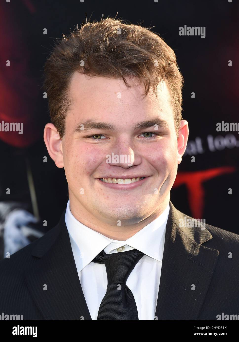 Jake Sim attending the It world premiere held at the TCL Chinese ...