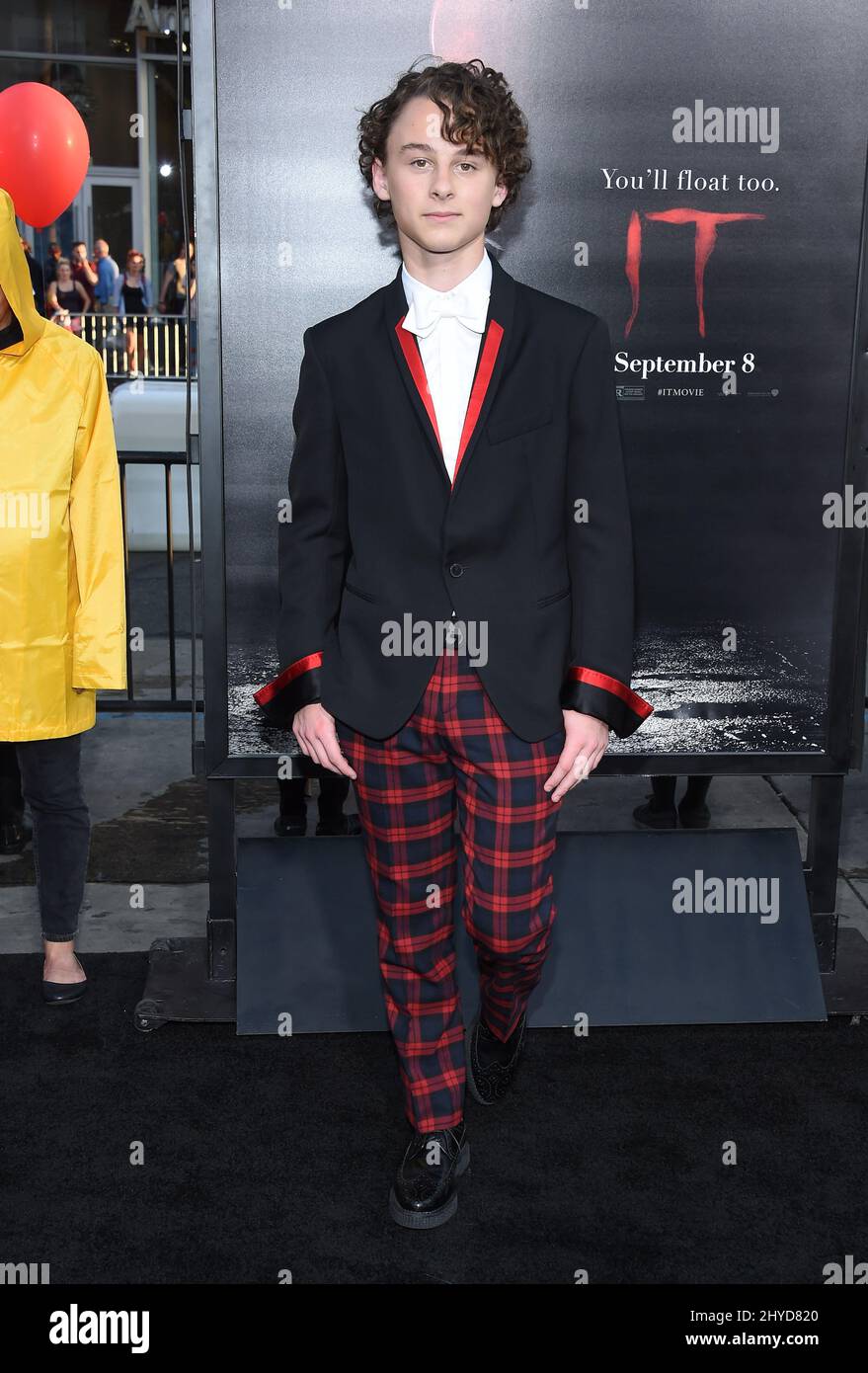 Wyatt Oleff attending the It world premiere held at the TCL Chinese ...