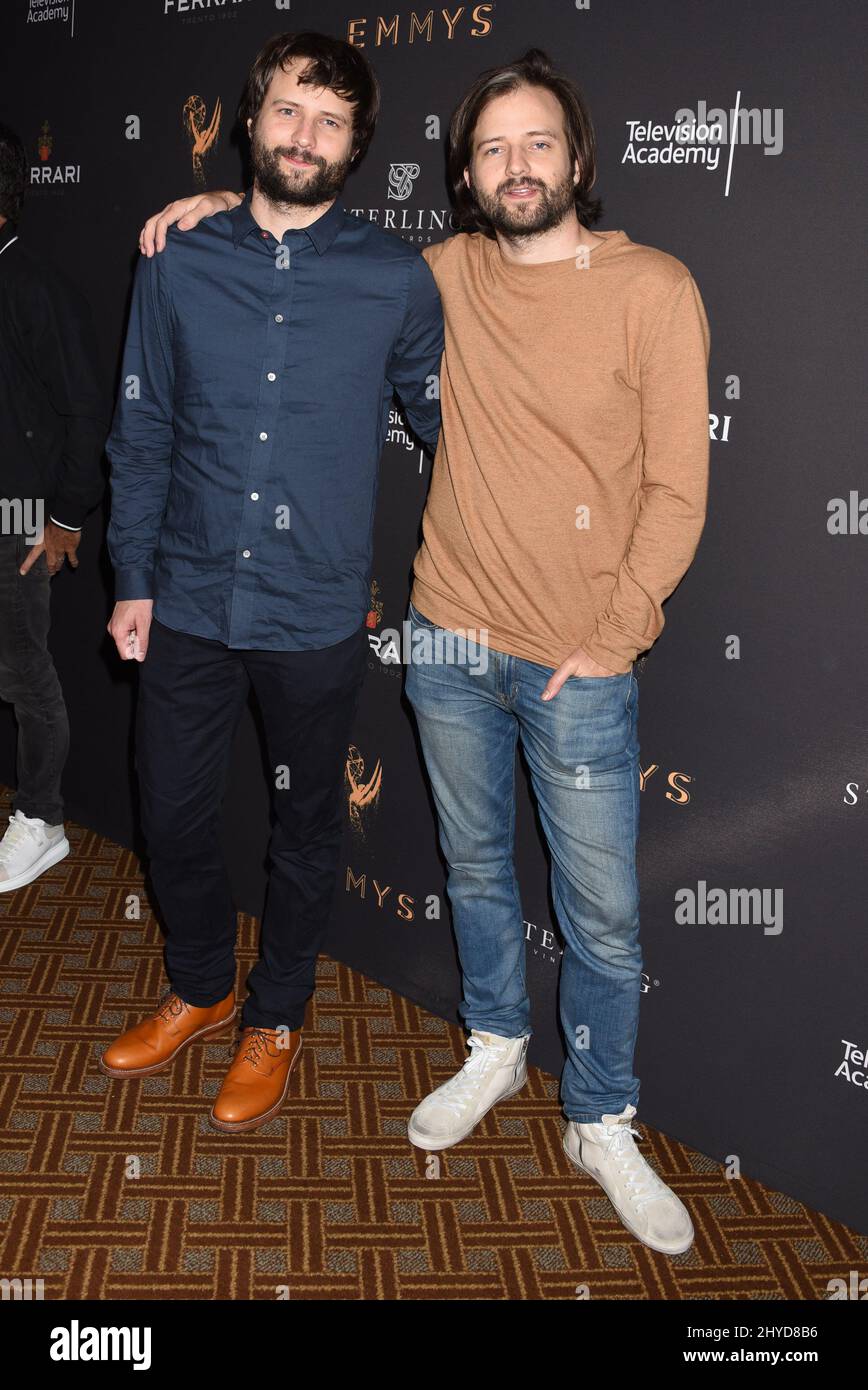 Matt Duffer and Ross Duffer attending the 69th Emmy Awards Outstanding ...