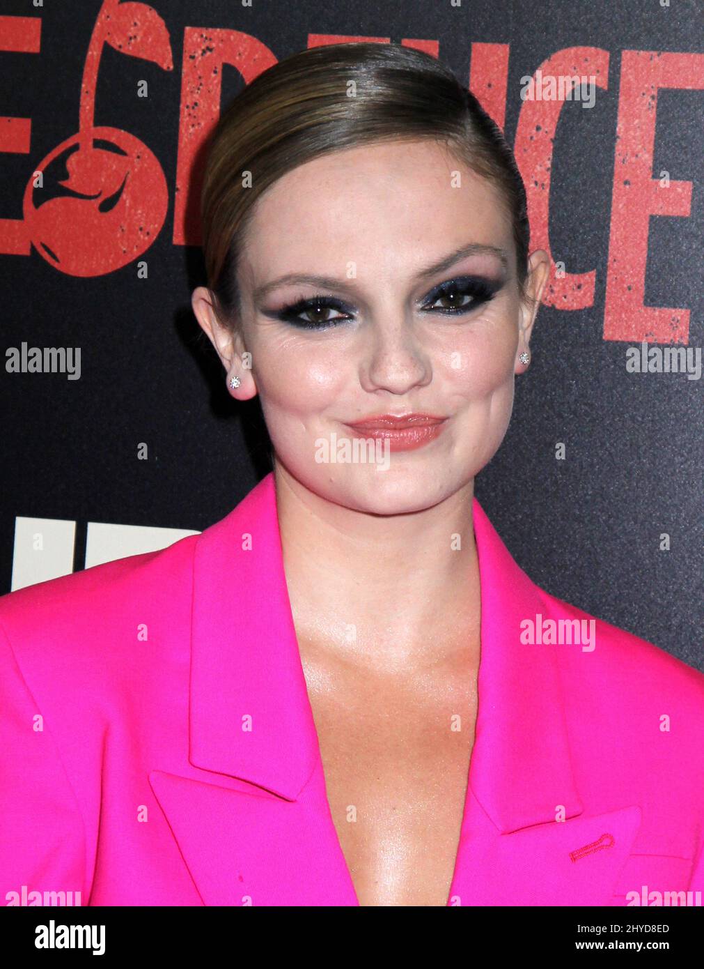 Emily Meade attending 'The Deuce' premiere Held at the SVA Theater in ...