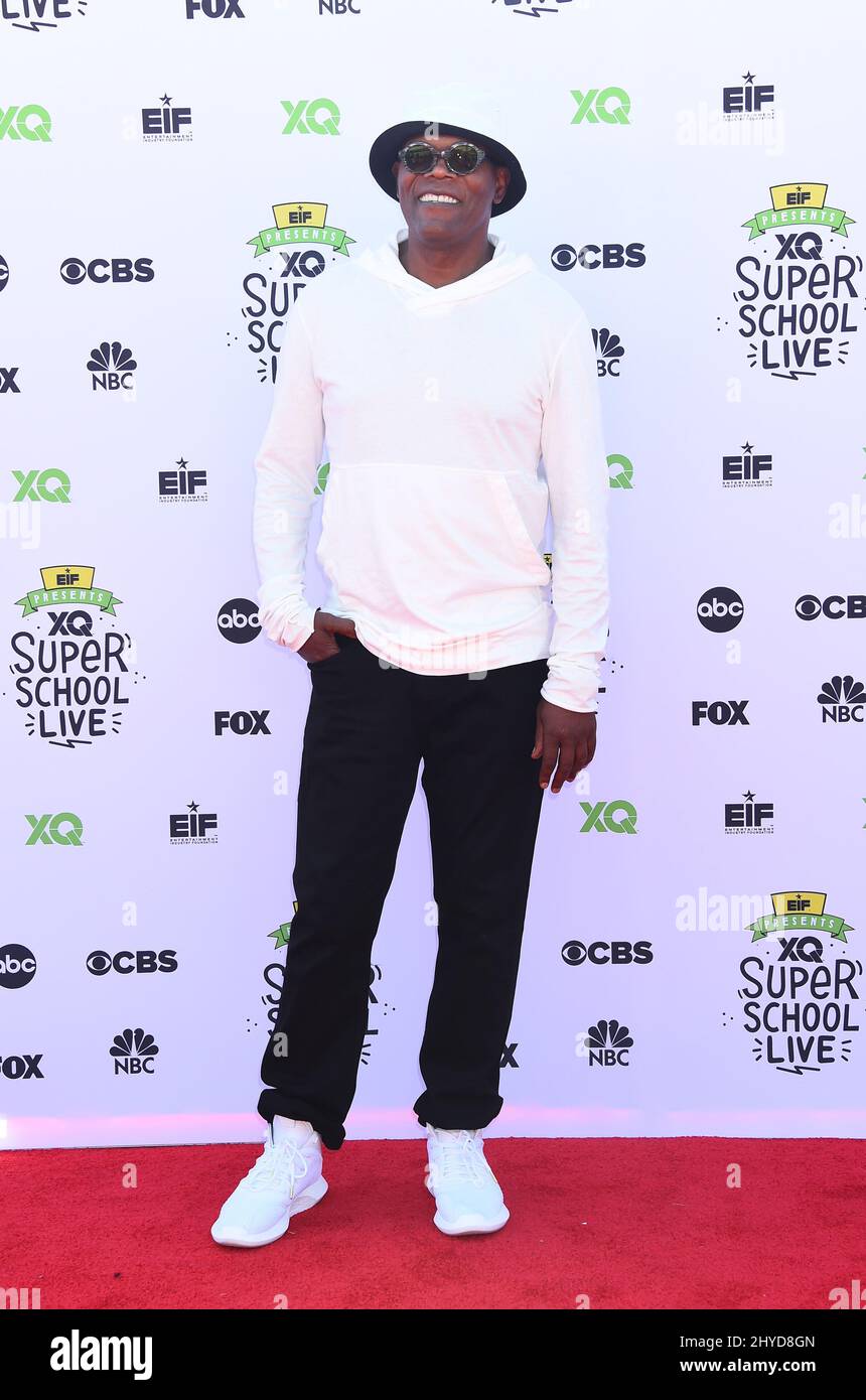 Samuel L. Jackson attending EIF Presents: XQ Super School Live held at ...