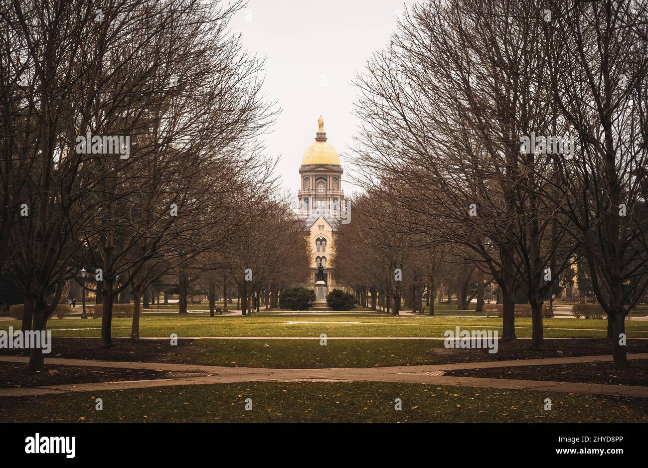 University of notre dame historic hi-res stock photography and images ...