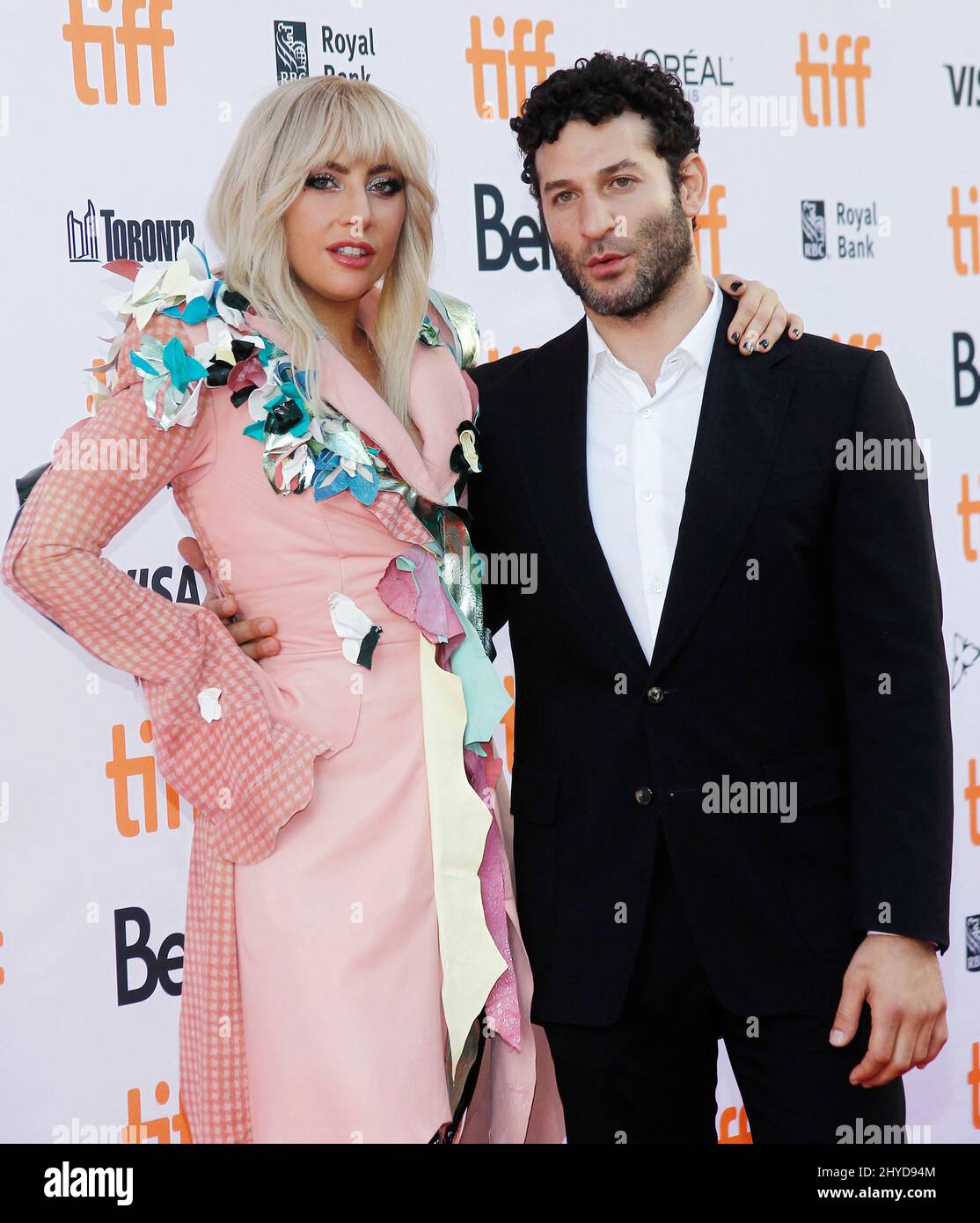 Lady Gaga and Chris Moukarbel attending the Five Foot Two Premiere at ...