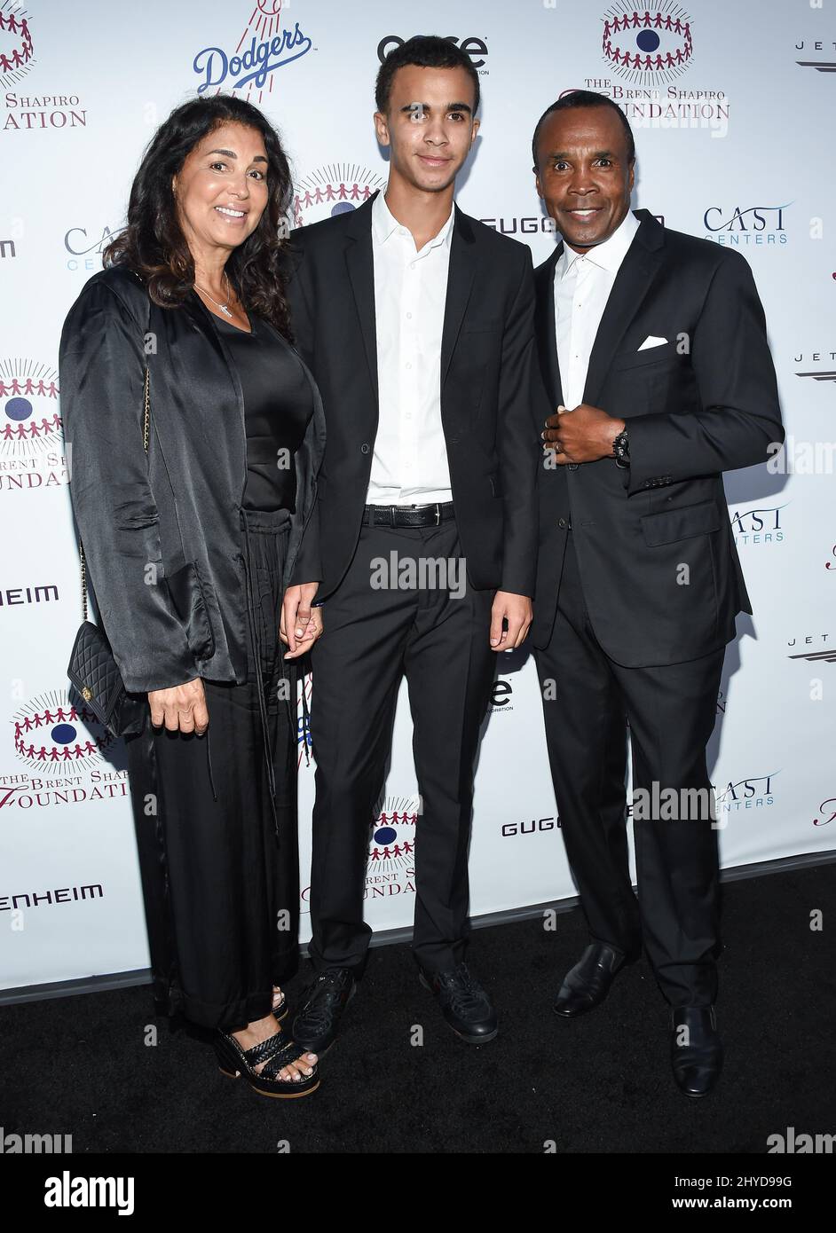 Sugar Ray Leonard attending the Brent Shapiro Foundation Summer ...