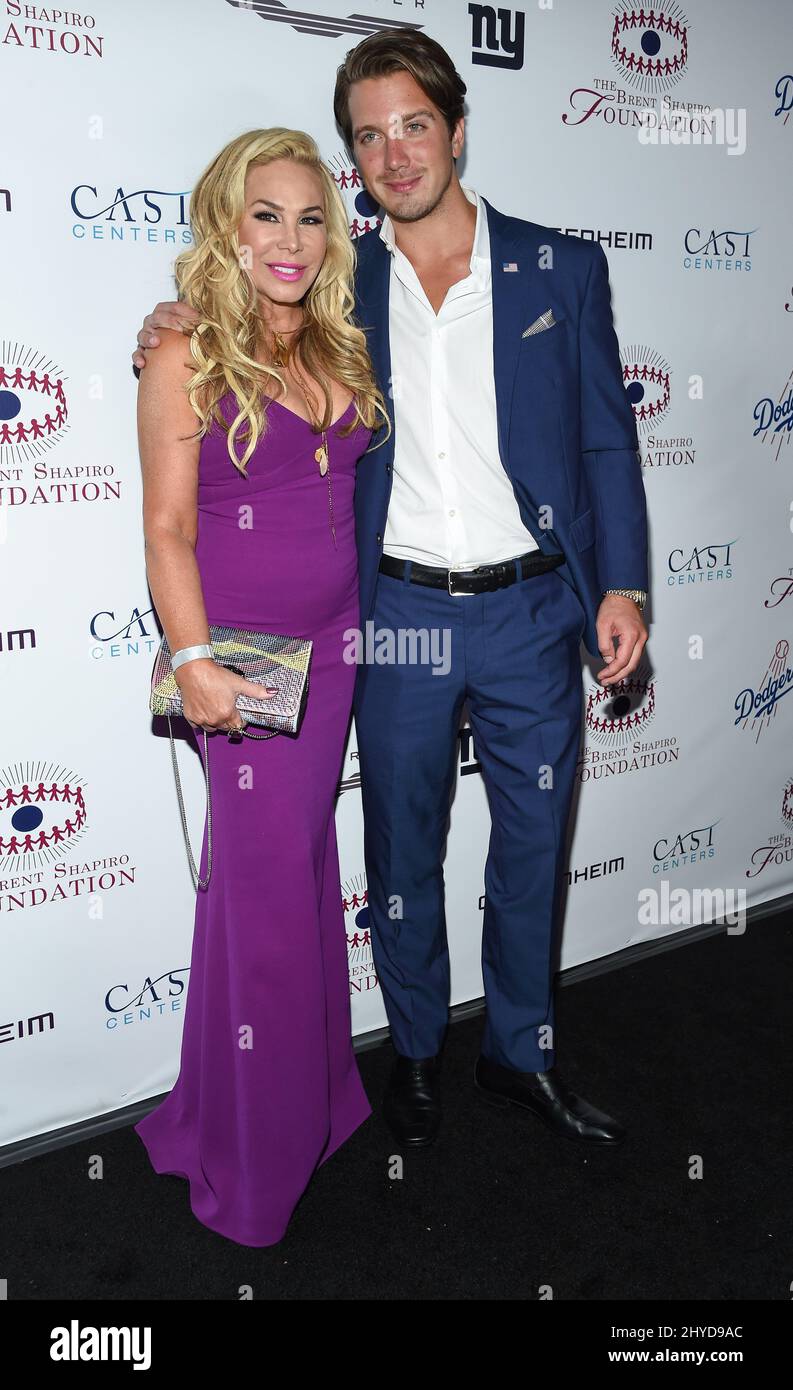 Adrienne Maloof and Jacob Busch attending the Brent Shapiro Foundation ...