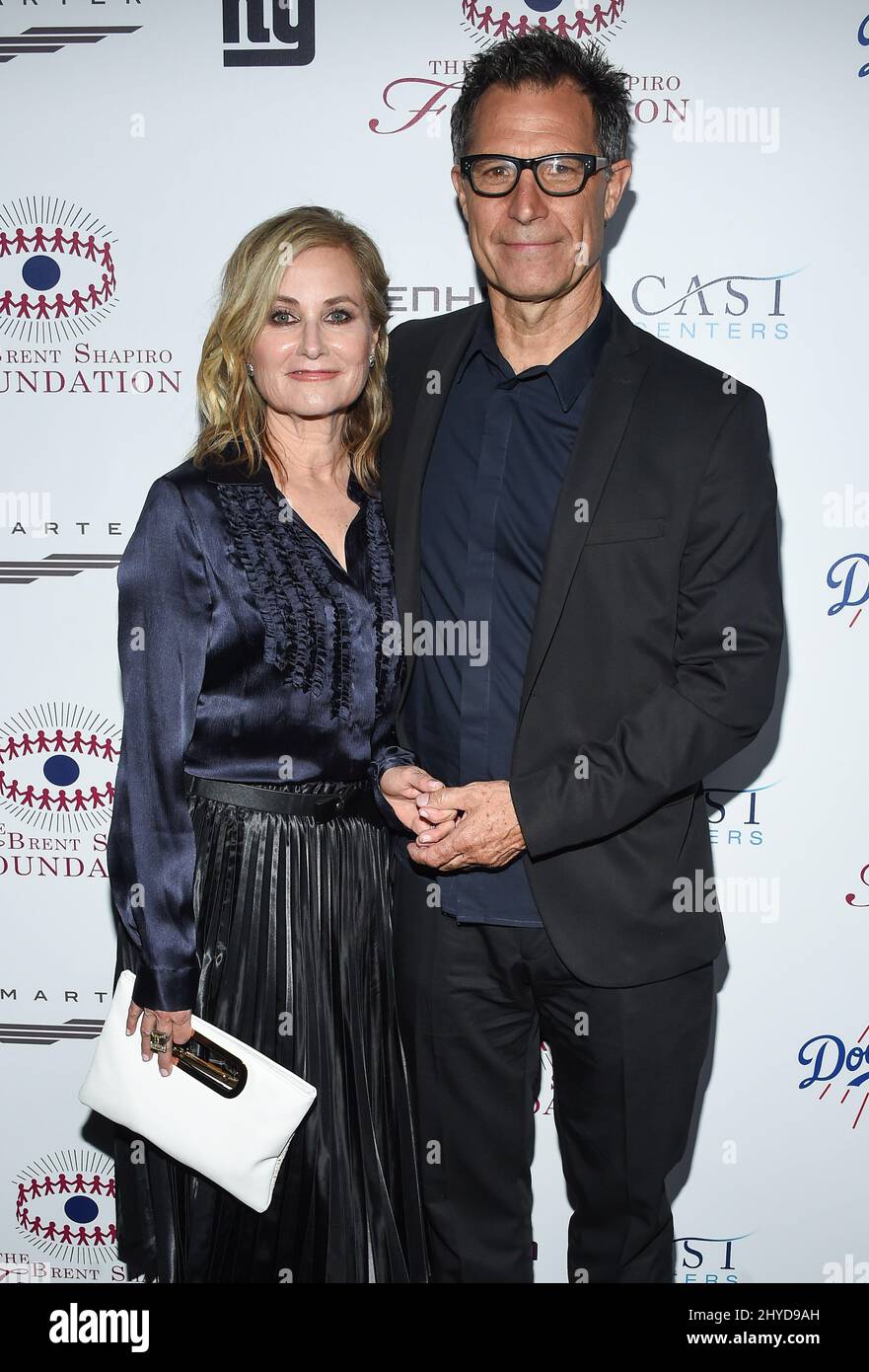 Maureen McCormick and Michael Cummings attending the Brent Shapiro Foundation Summer Spectacular ...