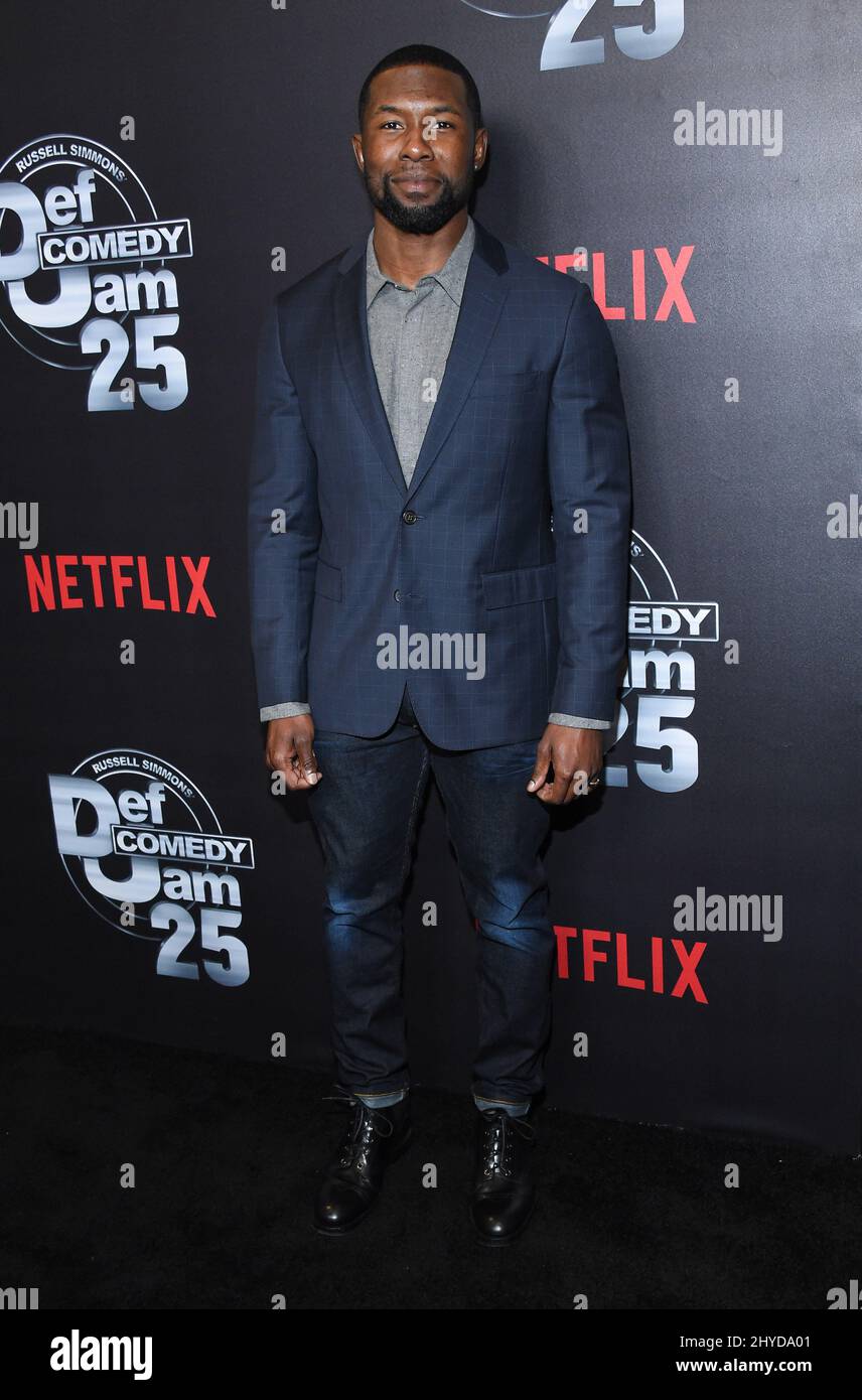 Trevante Rhodes attending Netflix presents Russell Simmons' "Def Comedy ...