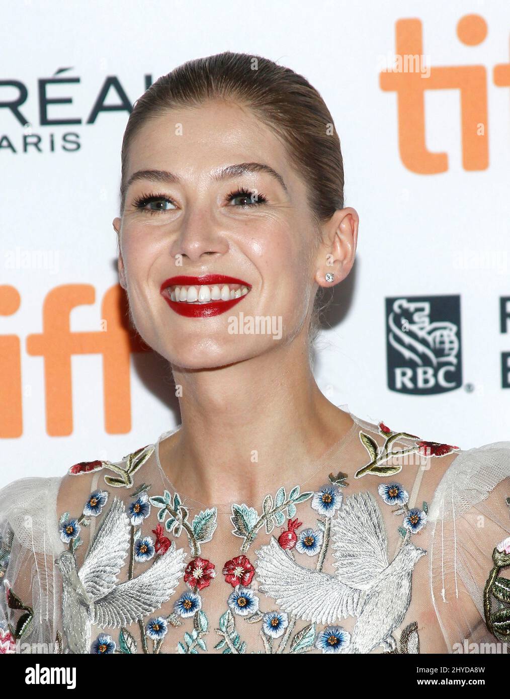 Rosamund Pike attending the premiere of Hostiles, as part of the 2017 ...