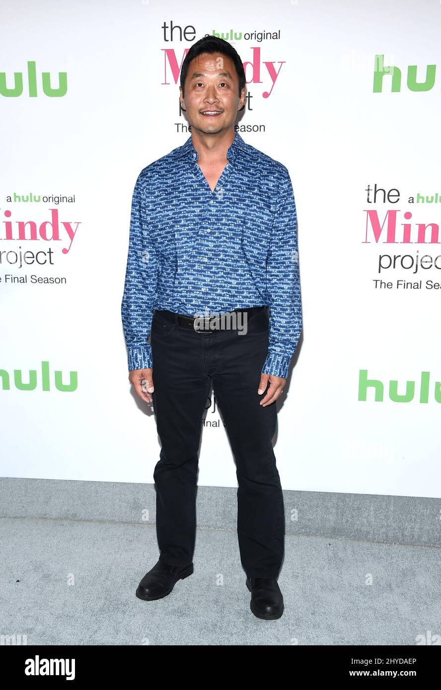Steve Park arriving for the'The Mindy Project' Final Season Premiere ...