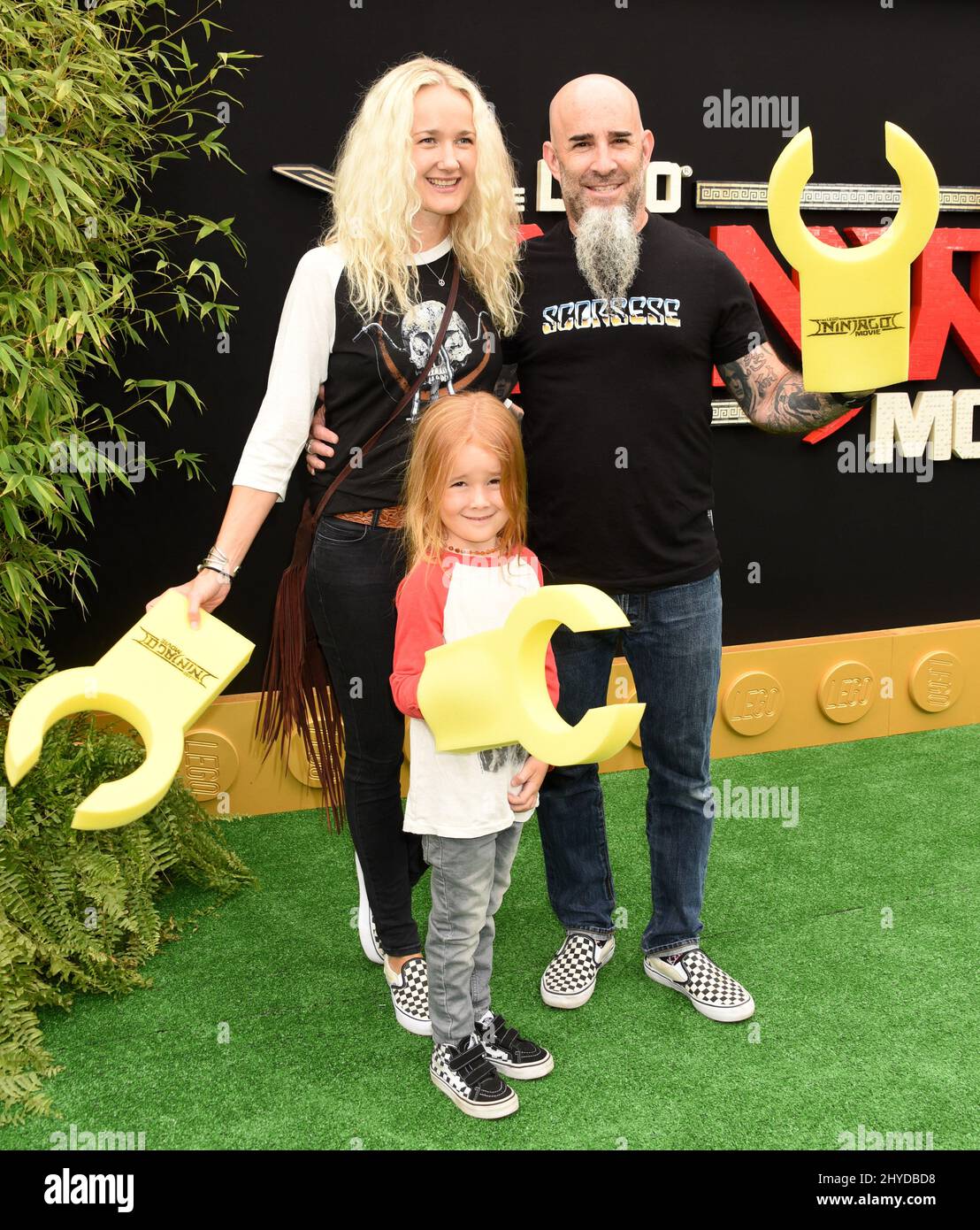 Scott Ian arriving for 'The Lego Ninjago Movie' World Premiere held at ...