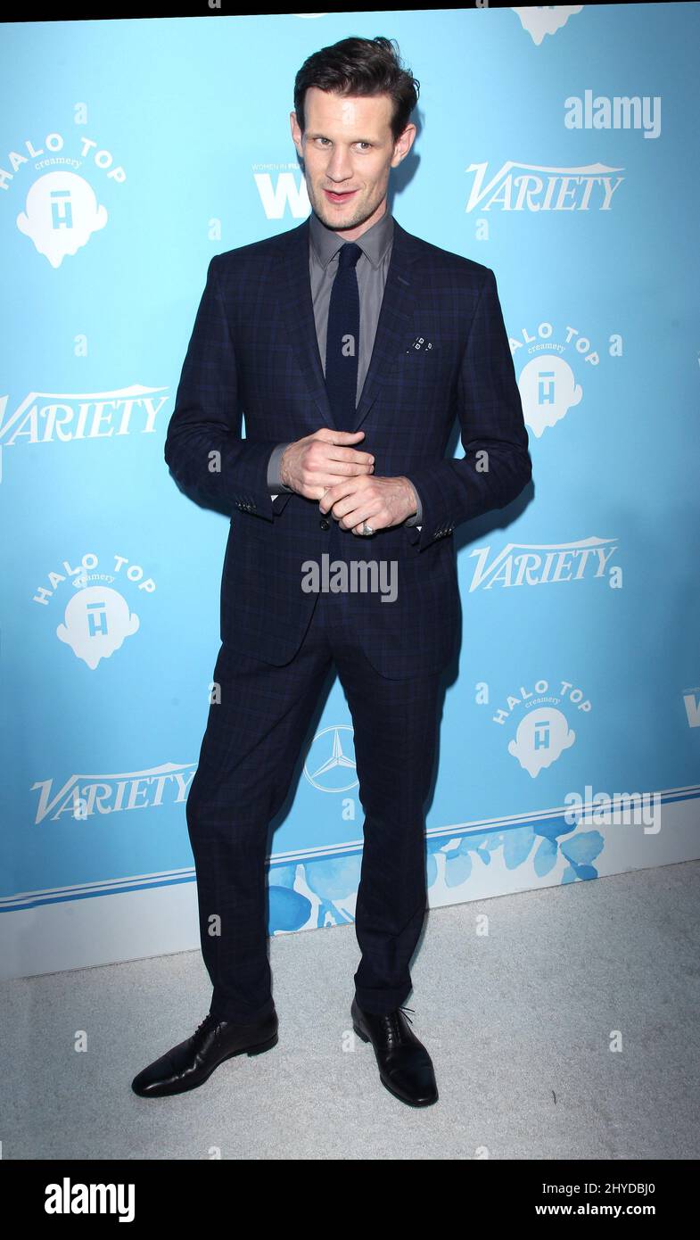Matt Smith arriving for the Variety and Women in Film TV Nominees ...