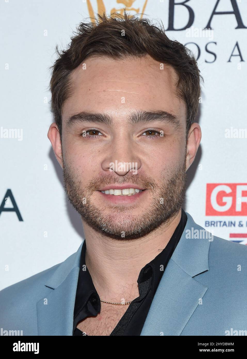 Ed Westwick arriving for the BAFTA TV Tea Party 2017 held at the ...