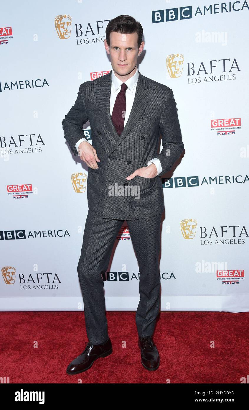 Matt Smith arriving for the BAFTA TV Tea Party 2017 held at the Beverly ...