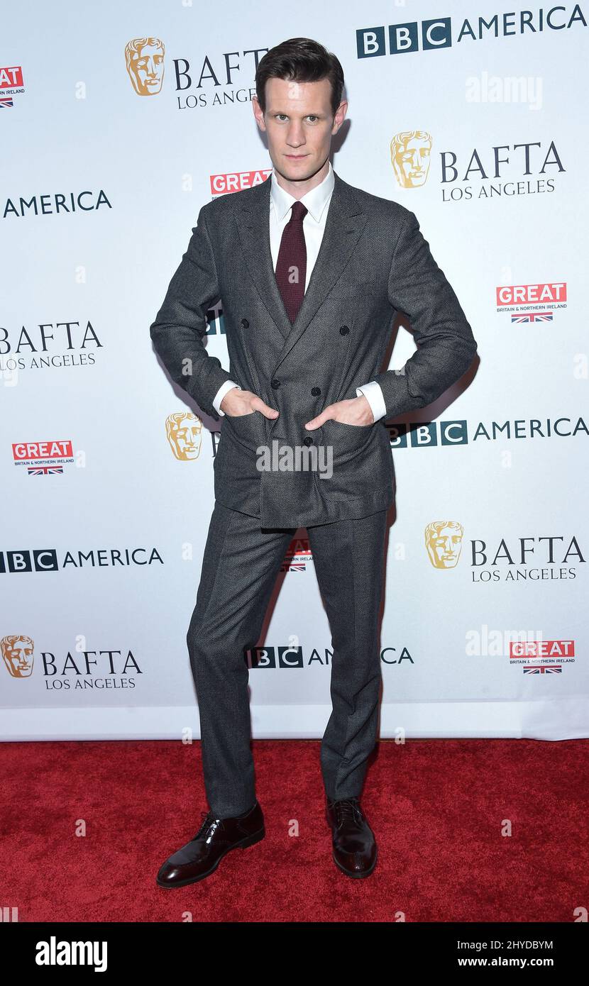 Matt Smith arriving for the BAFTA TV Tea Party 2017 held at the Beverly ...