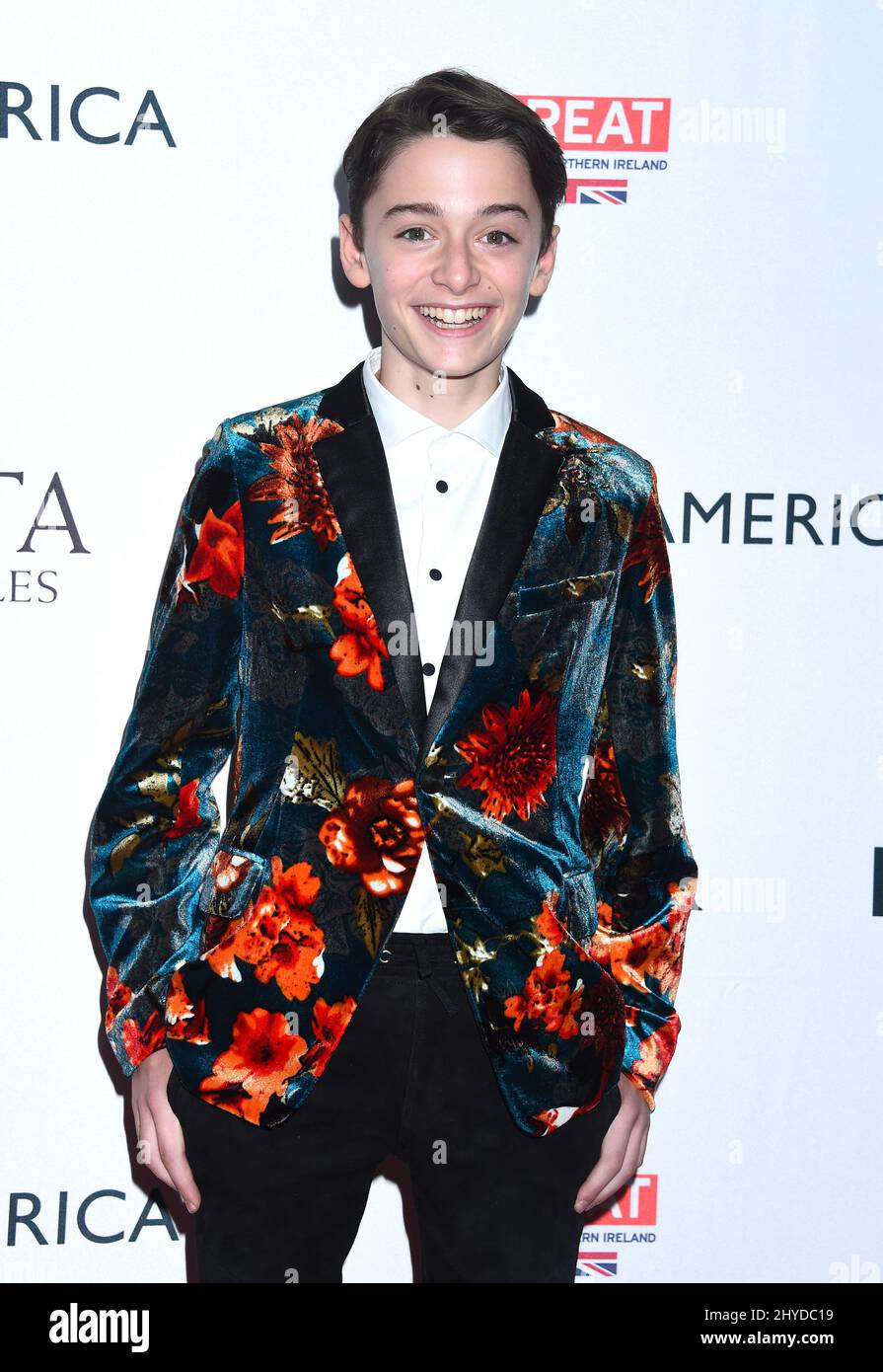 Noah Schnapp arriving for the BAFTA TV Tea Party 2017 held at the ...
