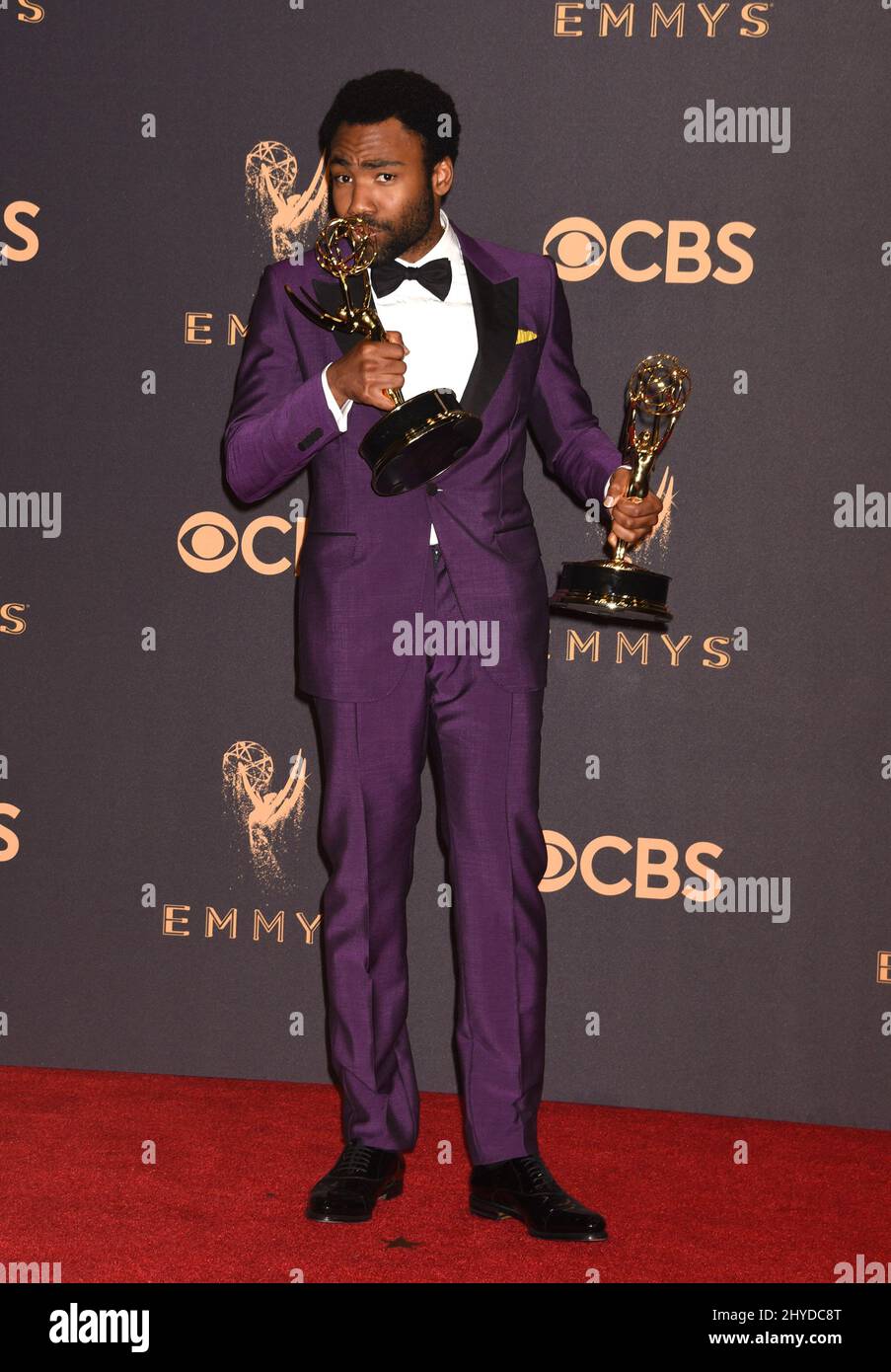 Donald Glover attending the 69th Emmy Awards held at the Microsoft ...