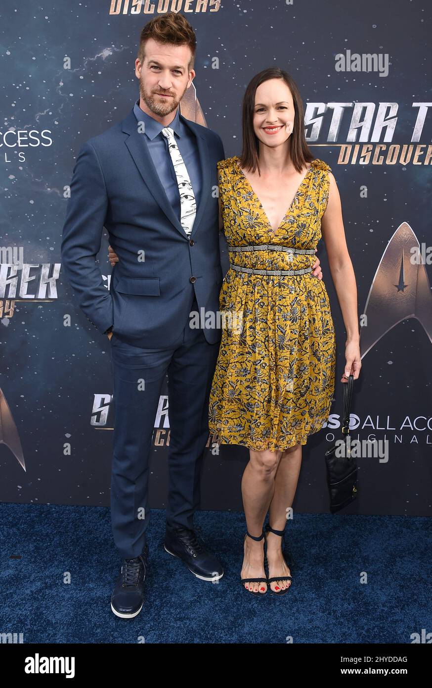 Kenneth Mitchell attending the 'Star Trek: Discovery' Premiere held at ...
