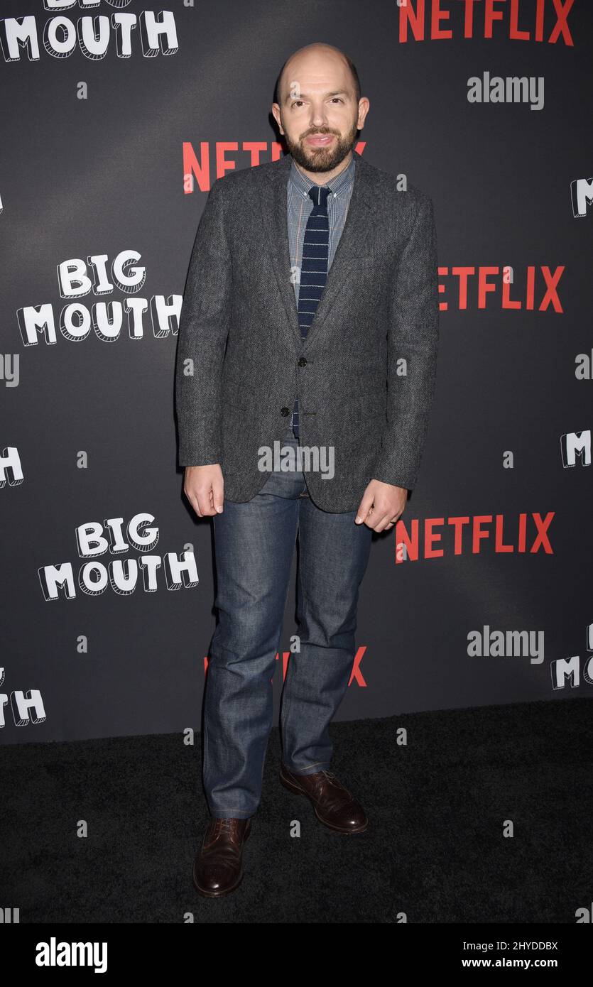 Paul scheer big mouth premiere party hi-res stock photography and ...