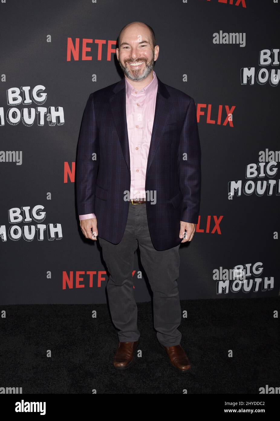 Andrew Goldberg 'Big Mouth' Premiere Party held at the Line Hotel Stock ...