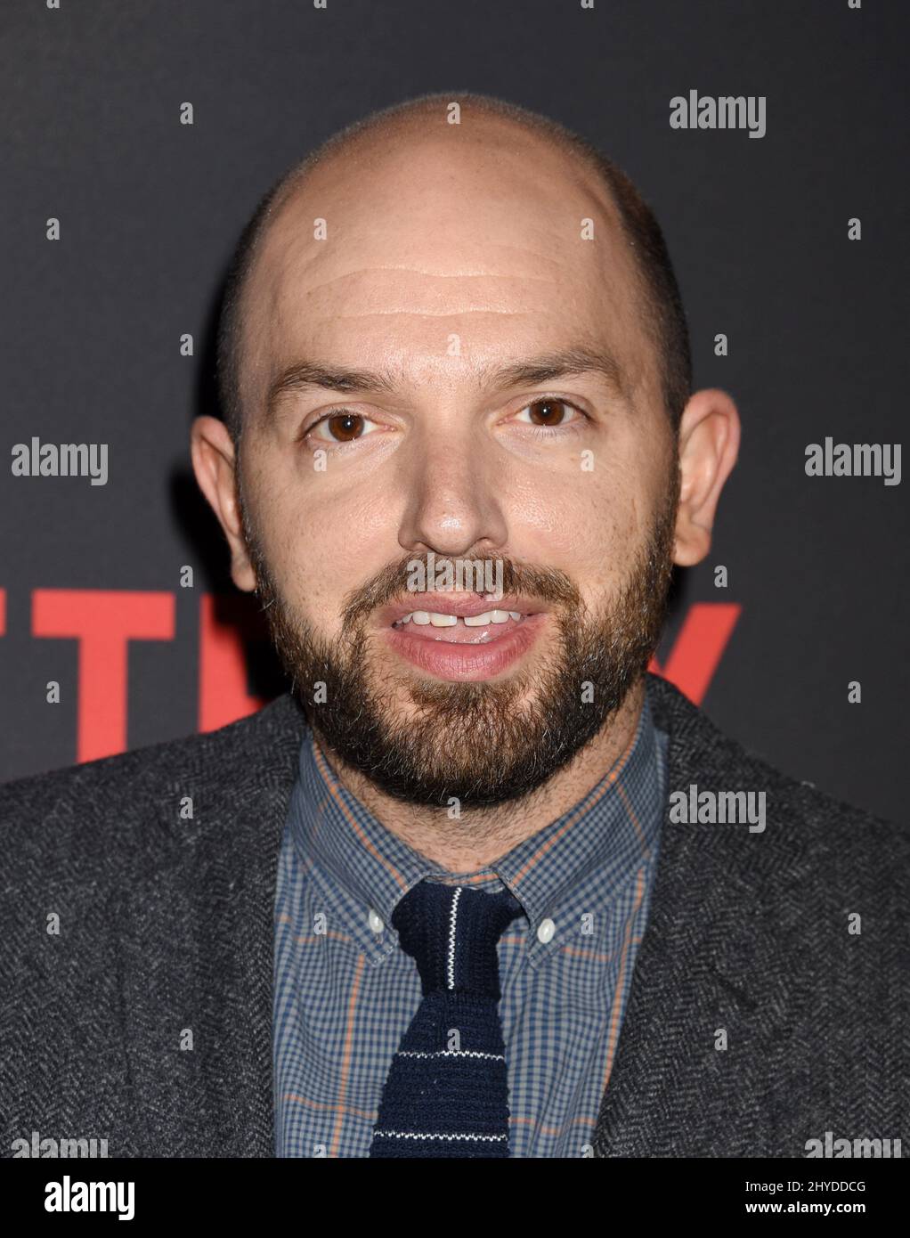 Paul Scheer 'Big Mouth' Premiere Party held at the Line Hotel Stock ...