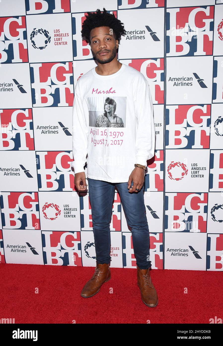 Jermaine Fowler attending the LGBT Center's 48th Annual Gala Vanguard ...